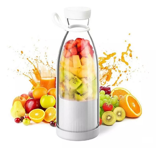 Mixer Mini Juice Portátil Liquidificador Recarregável 420ml - Itajobi Shop